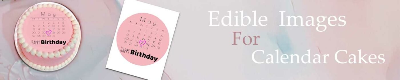 Calendar Cake Edible Images - Mia Cake House