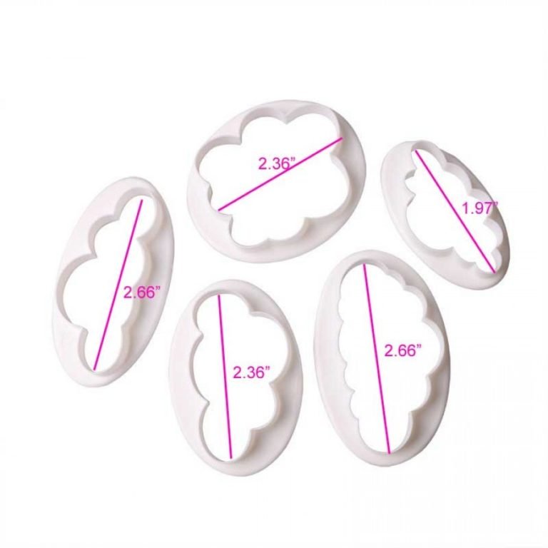 Clouds Cutter Set of 5 - Mia Cake House