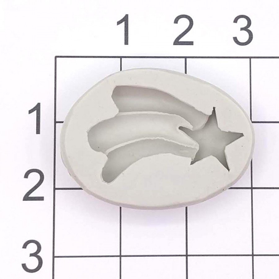 Shooting Star Silicone Mold - Mia Cake House